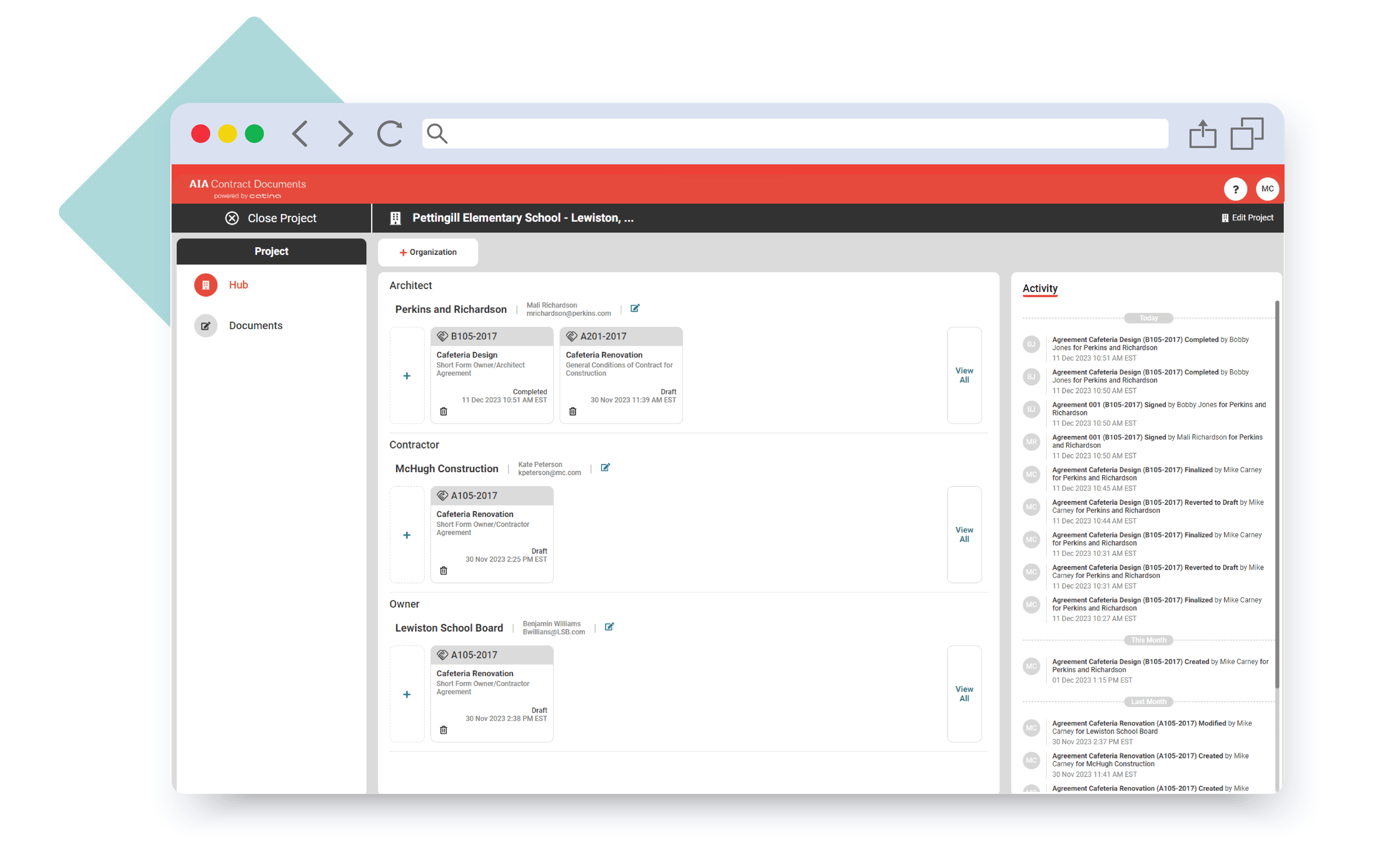 Catina Software Demo
