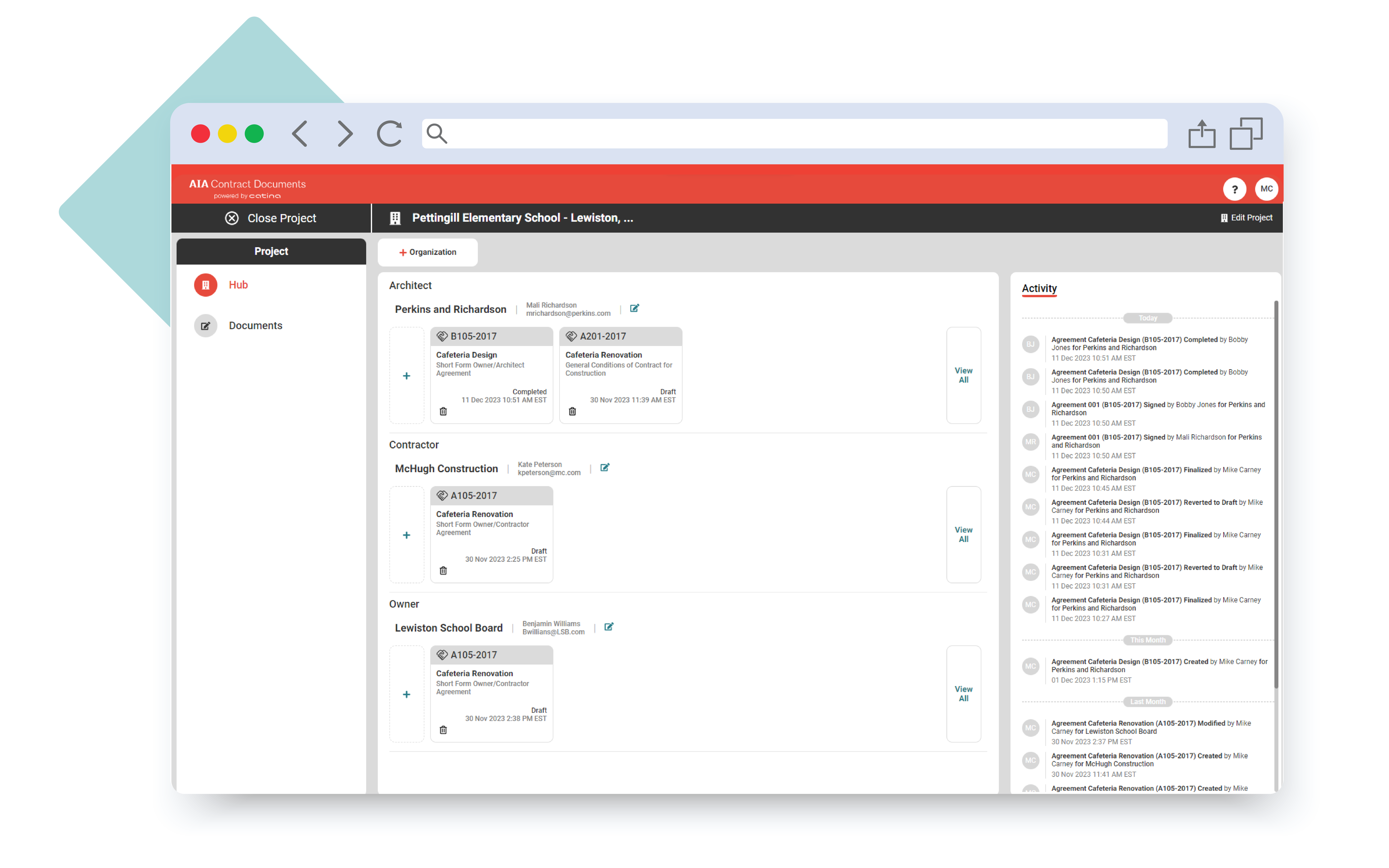 Catina Software Demo